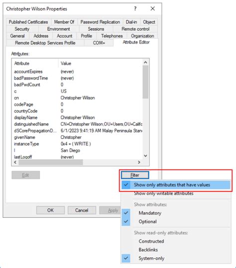 Viewing User Attributes In Active Directory TheITBros