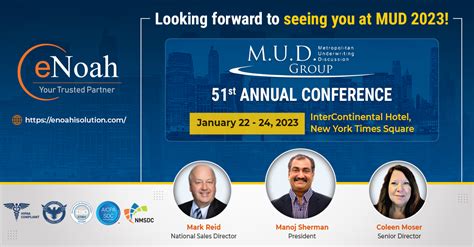 Enoah At Mud 2023 51st Annual Conference