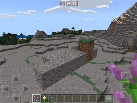 Someone Explain These Floating Blocks Rminecraft