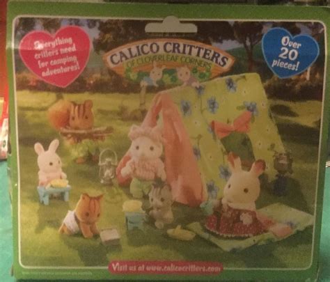 Calico Critters Lets Go Camping Playset New Nib 1810648115