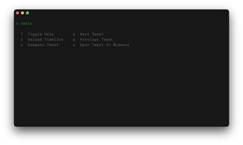 Github Maaslalani Twttr Twitter In The Terminal