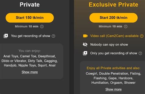 Andys Top 5 Cam Sites Offering Exclusive Private Shows