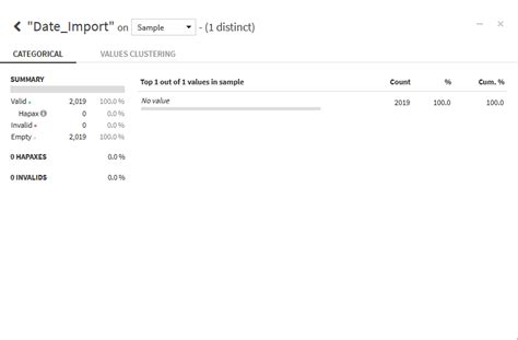 Dataiku Why Is My Partitioning Date Column Empty Stack Overflow