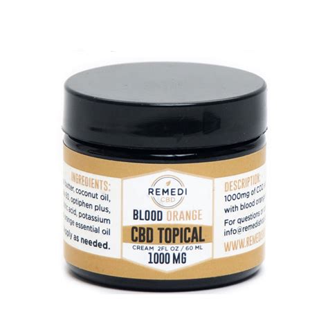 Remedi Plus Remedi Cbd Blood Orange Topical Lotion 1000mg 2oz