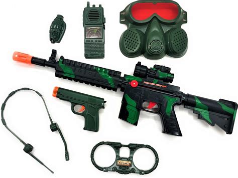 قیمت و خرید پلاستیک اصطکاک نظامی 7 قطعه اسباب بازی پسران پسرانه ، بازی