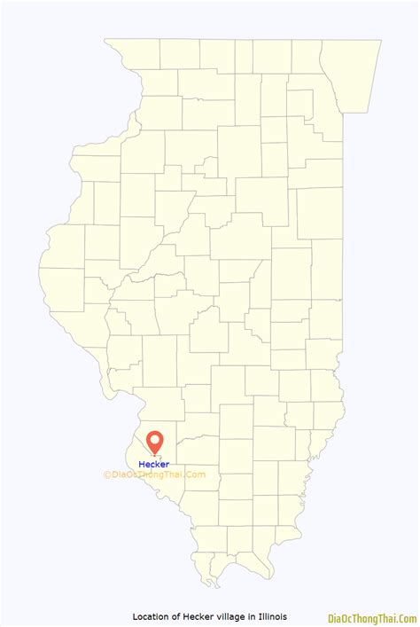 Map Of Hecker Village