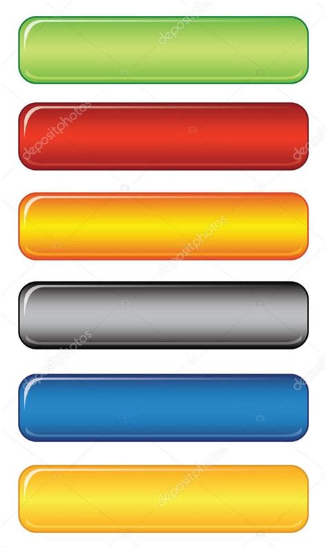 Glossy Web Button — Stock Vector © Imazyreams 68254971