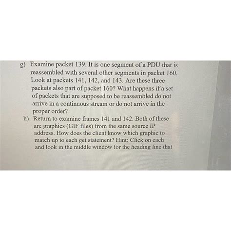 Solved Open Wireshark Then Use The File Menu And The