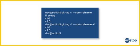 Git Tag Learn To Create List Remove Tags More Unstop
