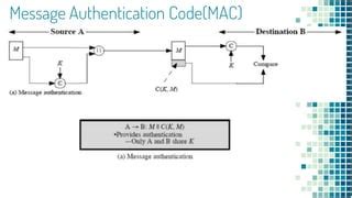 MAC Message Authentication Codes PPT