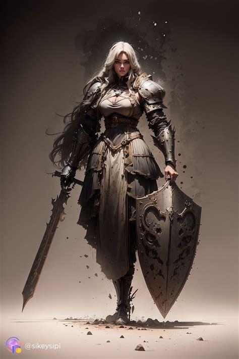 Великолепие Воительницы Искусство и Воинство 💎🗡️ In 2024 Charakterdesign Design