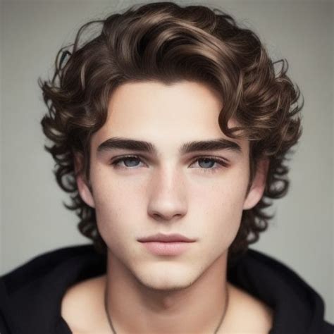 Кудрявый парень Nel 2024