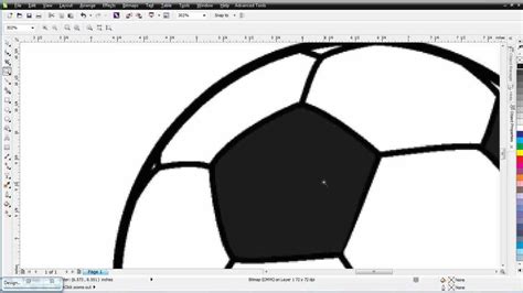 Coreldraw X6 For Beginners Simple Vector Trace Project Youtube