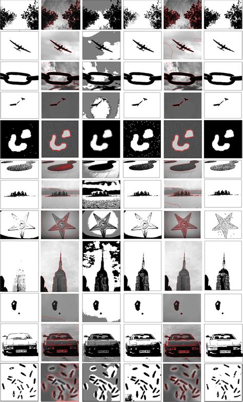 Image Segmentation Results From The Left Row To The Right Row The