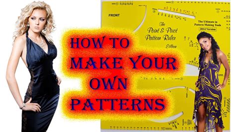 how to make your own patterns and design youtube
