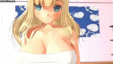 Blonde Animated Chick Doing Handjob Tnaflix Porn Videos