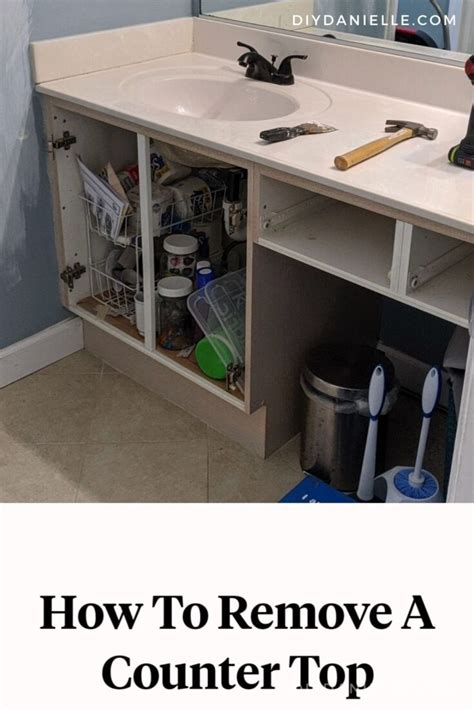 How To Remove A Countertop Ditch The 90s Look DIY Danielle