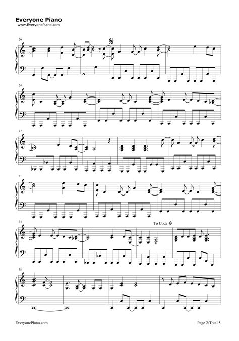 Solo Demi Lovato五线谱预览 Eop在线乐谱架