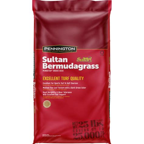 Sultan Bermuda Grass Seed 25 Lbs Seed World