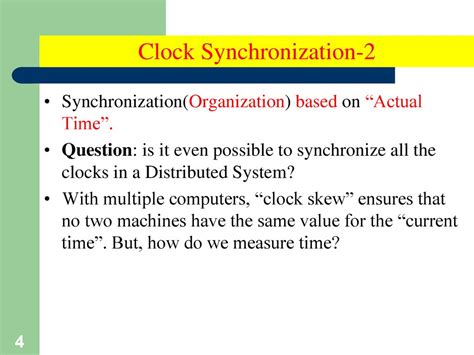 Synchronization Chapter Ppt Download