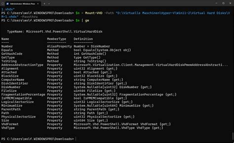 Mount Diskimage Mount Vhd Mount Windowsimage Virtuelle Laufwerke Bereitstellen Mit Powershell
