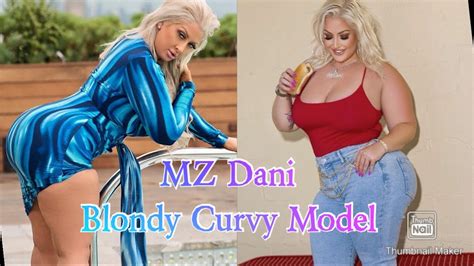 Mz Dani American Curvy Fashion Model Glamour Actress Video Creator