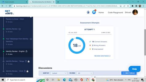 shivani ghadge on linkedin day41 50daysofcodechallenge ccbpian