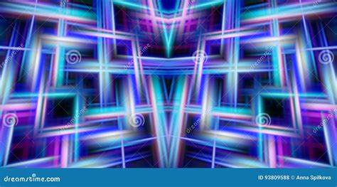 Abstract Glowing Background Of Intersecting Lines Stock Vector Illustration Of Background