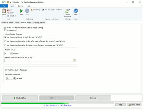 file watcher screen shots
