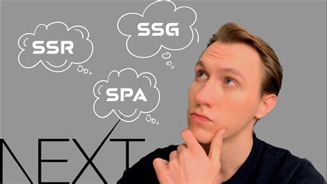 Виды рендеринга в Nextjsssr Vs Ssg Youtube