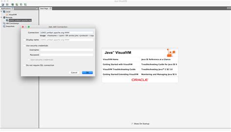 How To Monitor Ambariservers Memory Using Jvisual Cloudera