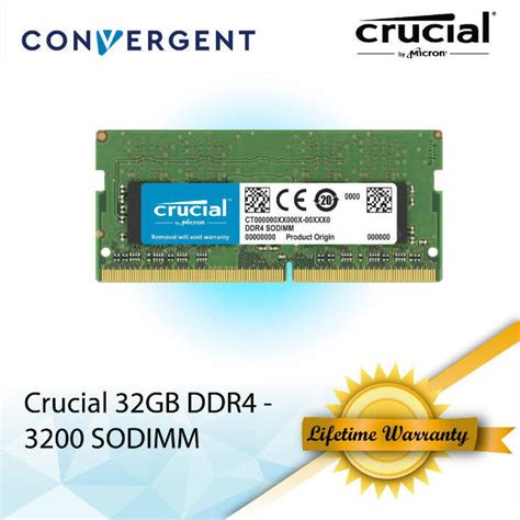 Crucial DDR SODIMM Memory For Laptop GB GB GB Lazada