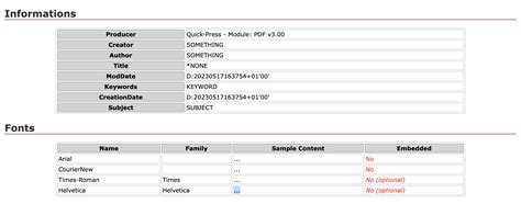 Problem To Count The Number Of Pages On A Pdf Font Problem · Issue