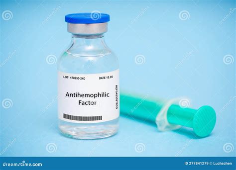 Antihemophilic Factor Recombinant Stock Image Image Of Prevent Bleeding 277841279