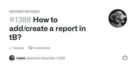 How To Add Create A Report In TB Discussion 1388 Twinbasic