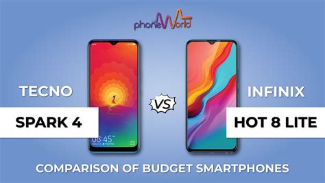 Tecno Spark Vs Infinix Hot Lite Which Device Has Better Hot Spark
