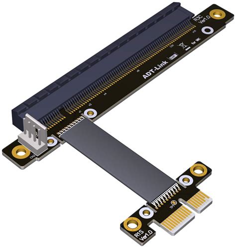 Adt Link Riser Pci E 30 16x To X1 Pcie X16 X1 Pci Express Riser Mining