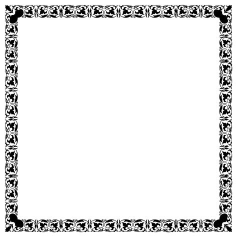 Download Square Flowery Framework Svg Freepngimg Download Square Flowery Framework Svg Freepngimg