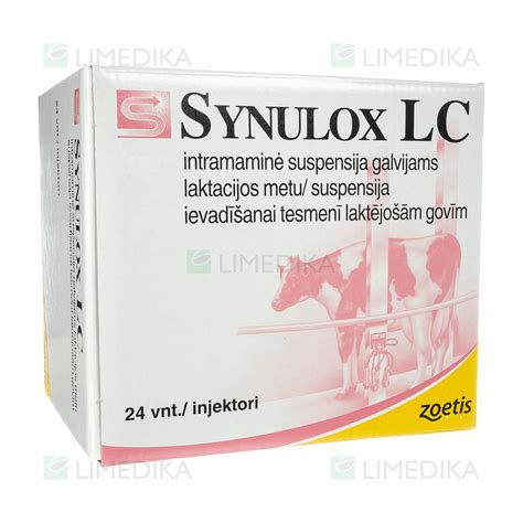 Synulox Lc 3 G N24 Zoetis Limedika