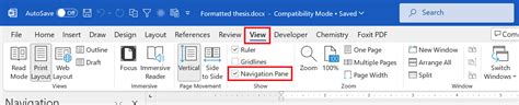 How To Display Table Of Contents On Left Side While Editing Word Document PickupBrain Be Smart