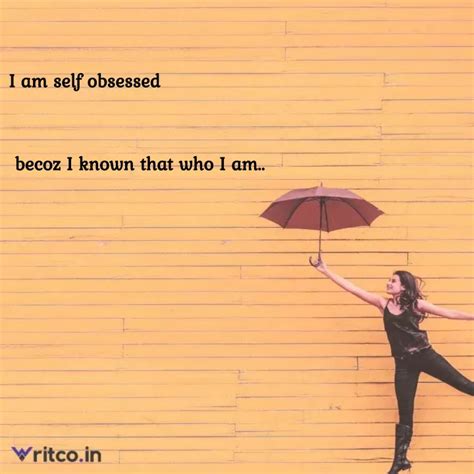 Self Obsessed Quotes
