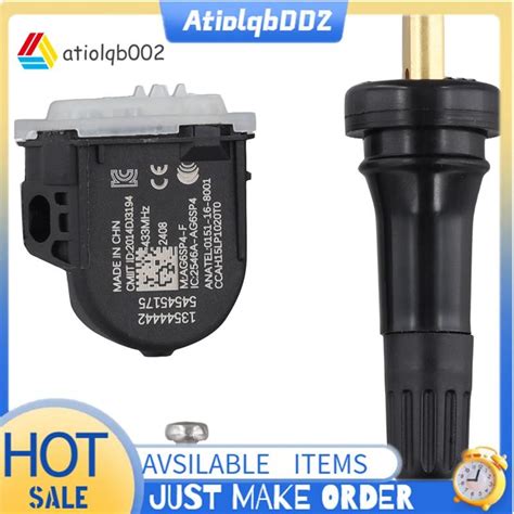 13544442 ระบบตรวจสอบเซ็นเซอร์ความดันยาง Tpms 433mhz สําหรับ Ct6 Shopee Thailand