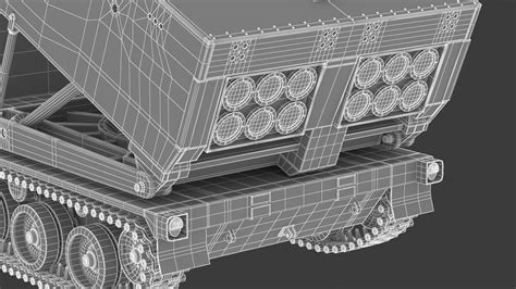 M270 Multiple Launch Rocket System 3d Model By Frezzy