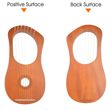Lyre Harp 7 String Lyre Instrument Greek Lyra Niche Musical