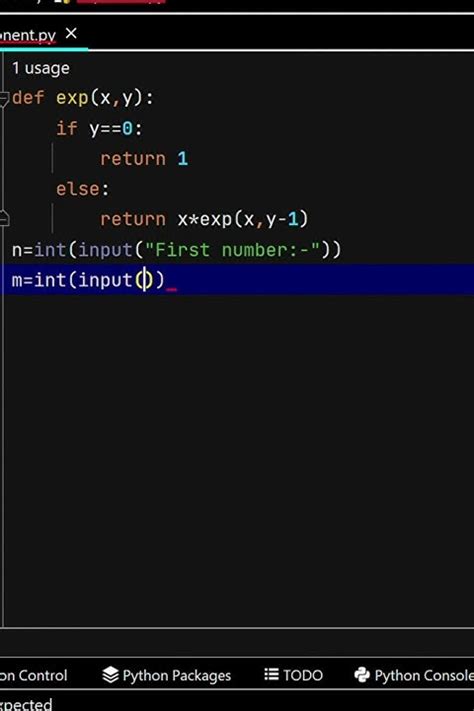 Exponentiation Using Recursion In Python Youtube