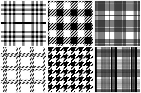 Plaid Seamless Patterns Graphics Youworkforthem
