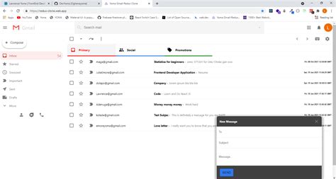 Github Devyomagmail Redux Clone A Simple Web Application That Mimics The Gmail Application