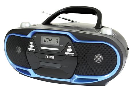 Portable MP3 CD Player AM FM Stereo Radio USB Input Naxa Electronics