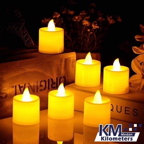 Jual Lilin Mini LED Bentuk Love Electrik Candle Light Lampu Dekorasi Lampu Hias Portable