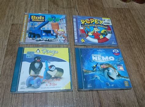 Vcd Anime Finding Nemo Pingu Popeye Bob The Builder Hobbies